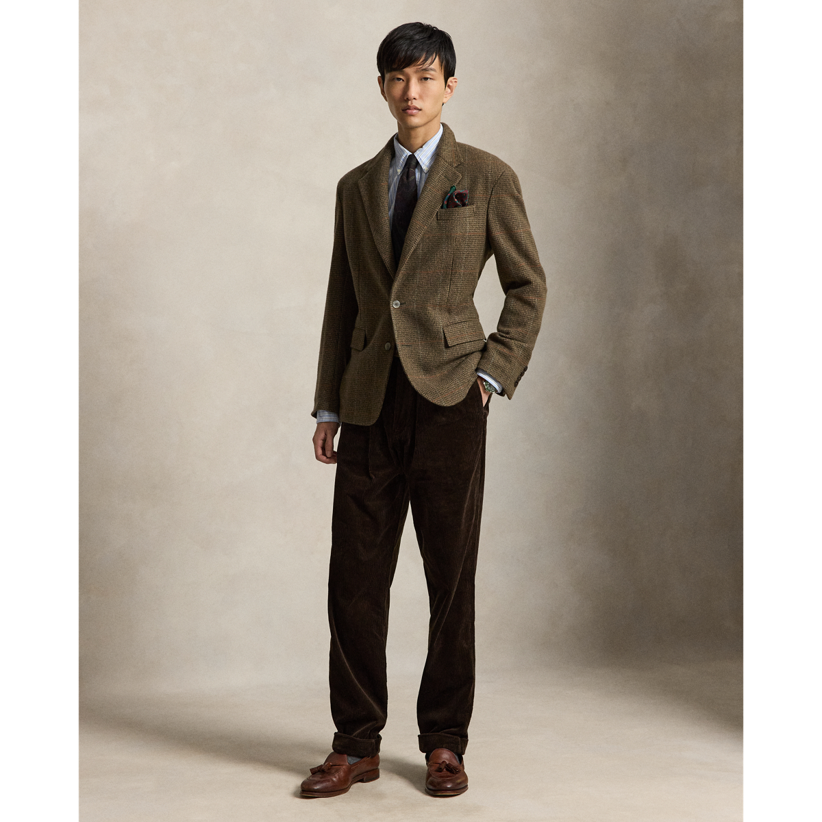 RALPH LAUREN Relaxed Fit Corduroy Trousers
